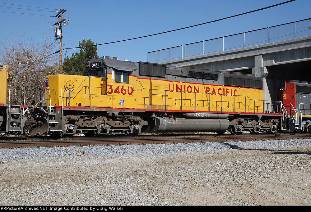 UP 3460 - Redlands, CA - 1/26/07